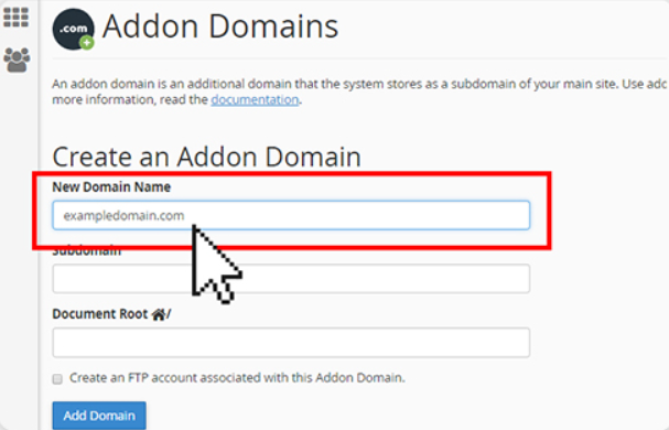 Addon domain vs Subdomain